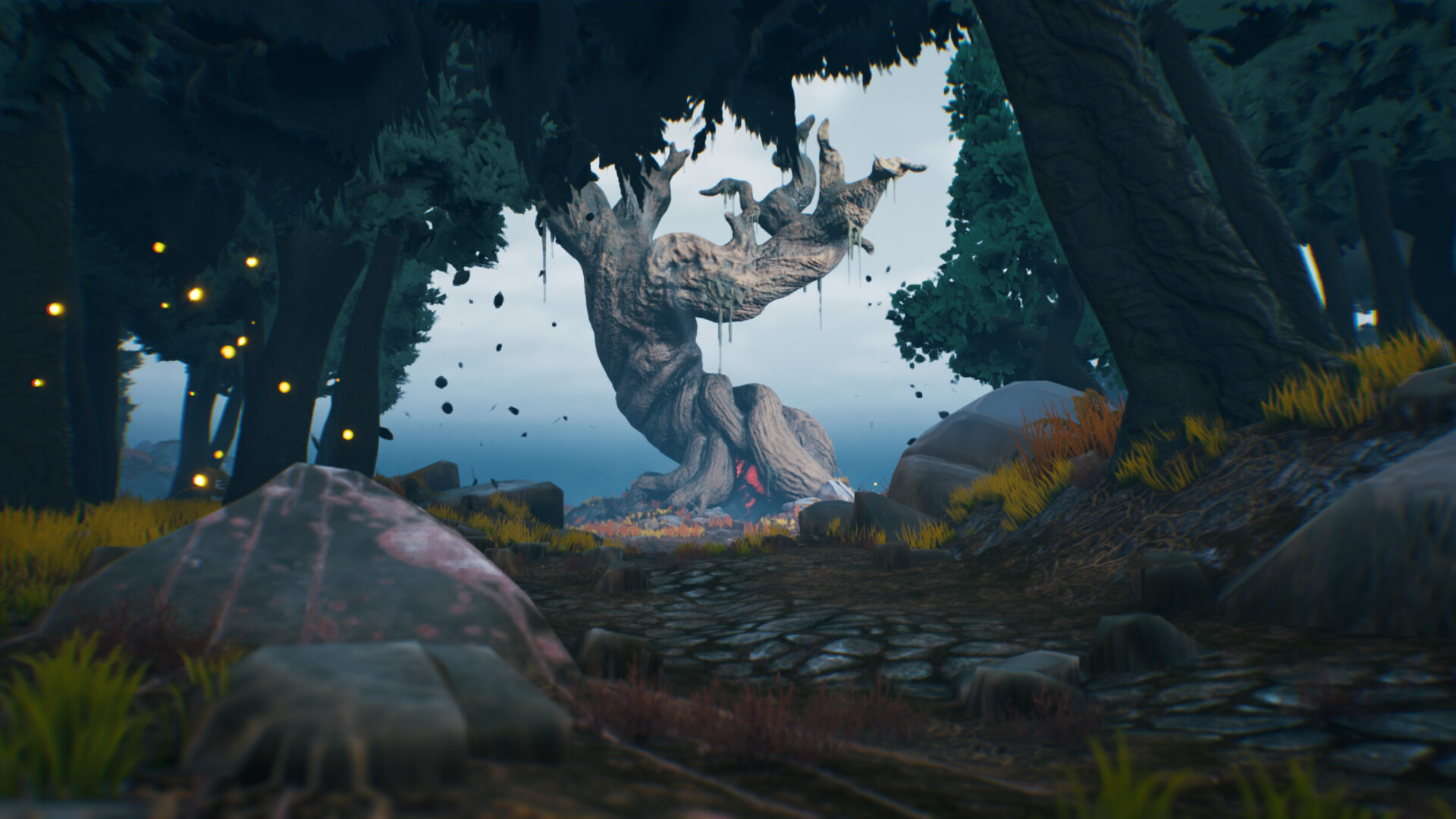 ArtStation - Juniper Tree | Level Creation