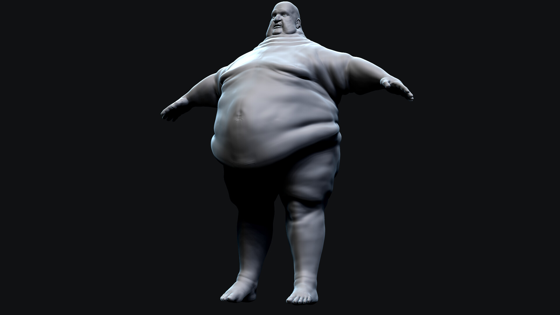 ArtStation - Chubby man