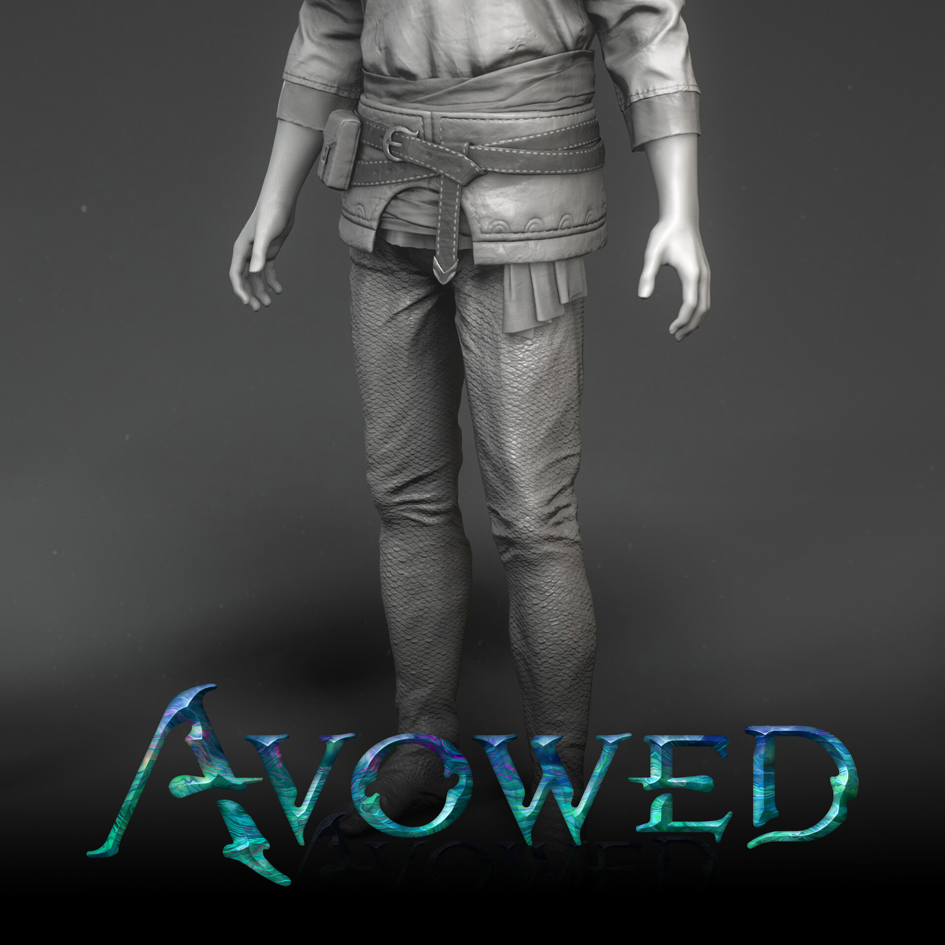 ArtStation - Necropants and leather armor