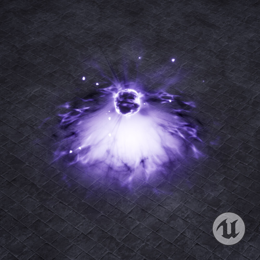 ArtStation - Shadow Orb Blast - Unreal Engine 5