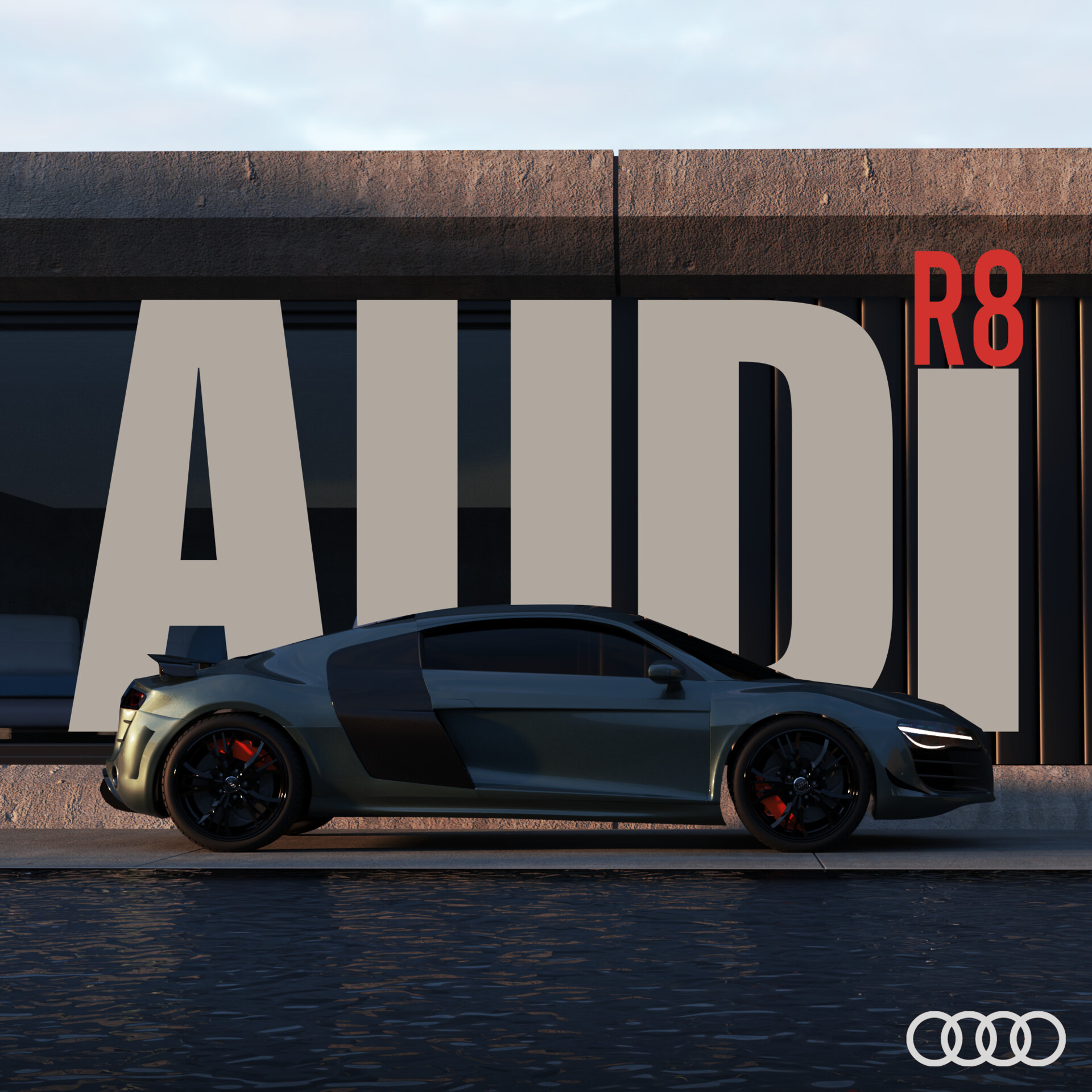ArtStation - AUDI R8