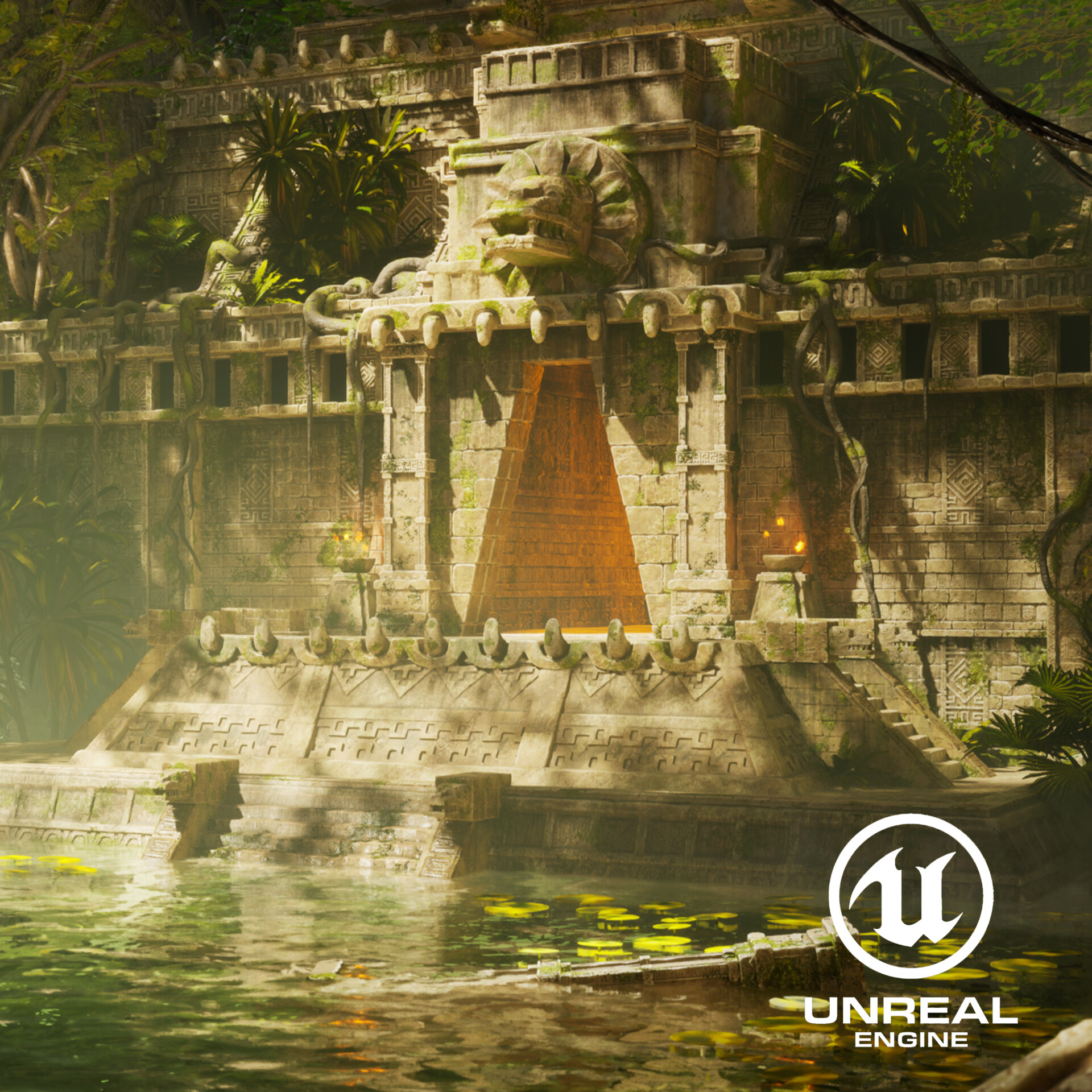 ArtStation - Temple of Kukulkan