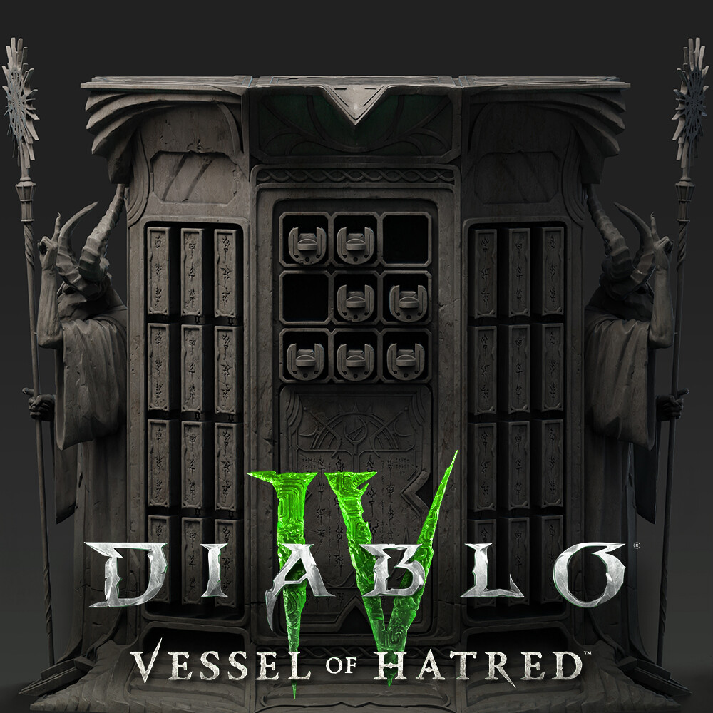 ArtStation - Diablo IV | Dark Citadel - First Khazra Statue