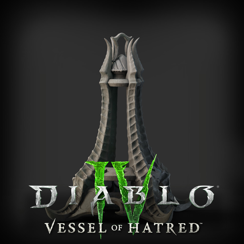 ArtStation - Diablo IV | Dark Citadel - First Khazra Props