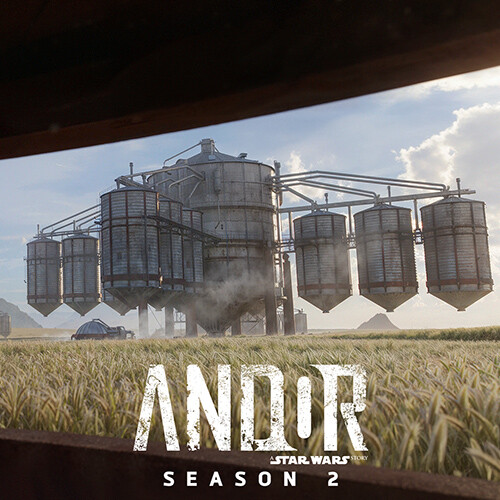 ArtStation - Andor S2: Mina-Rau granaries