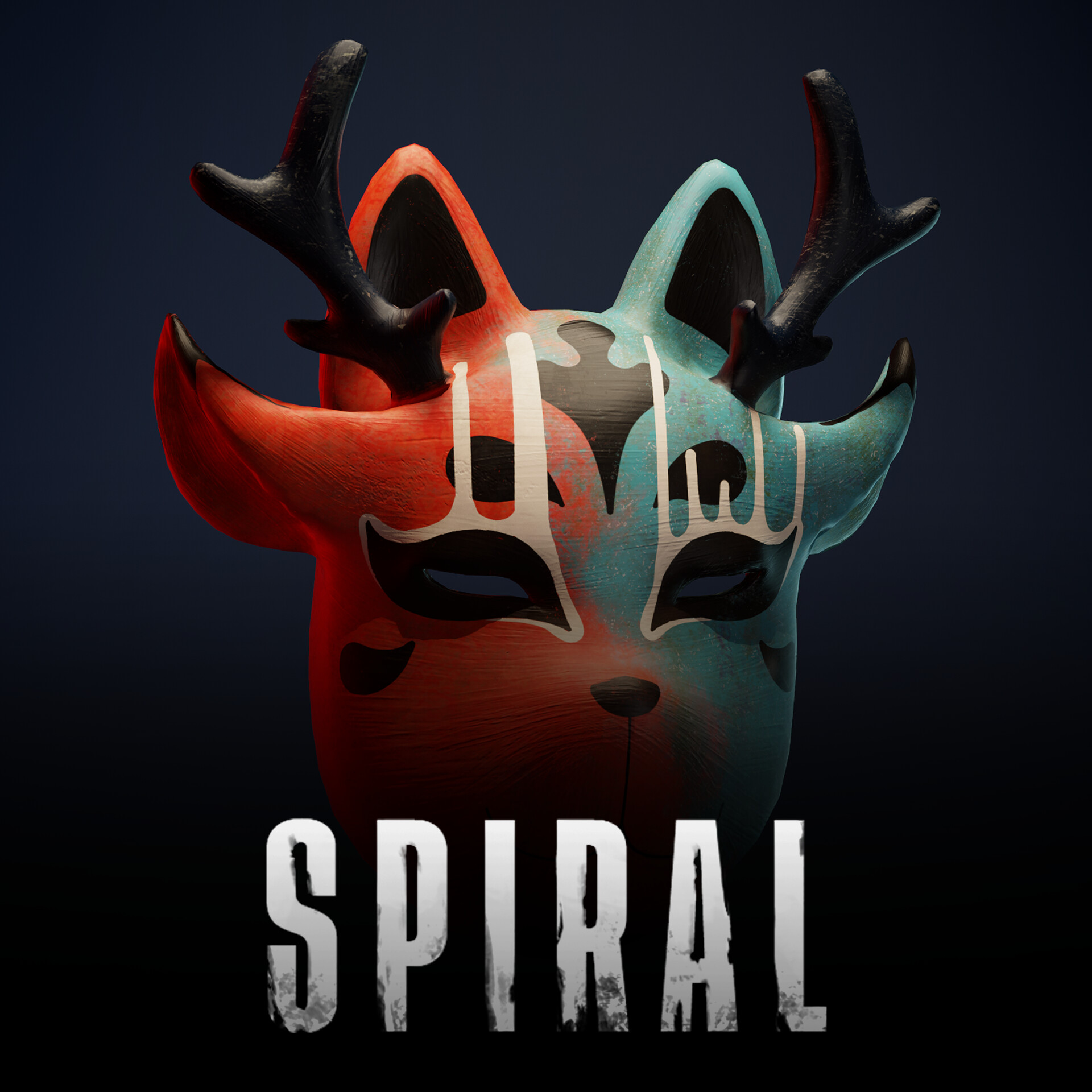 ArtStation - Spiral - Fox-Deer Mask