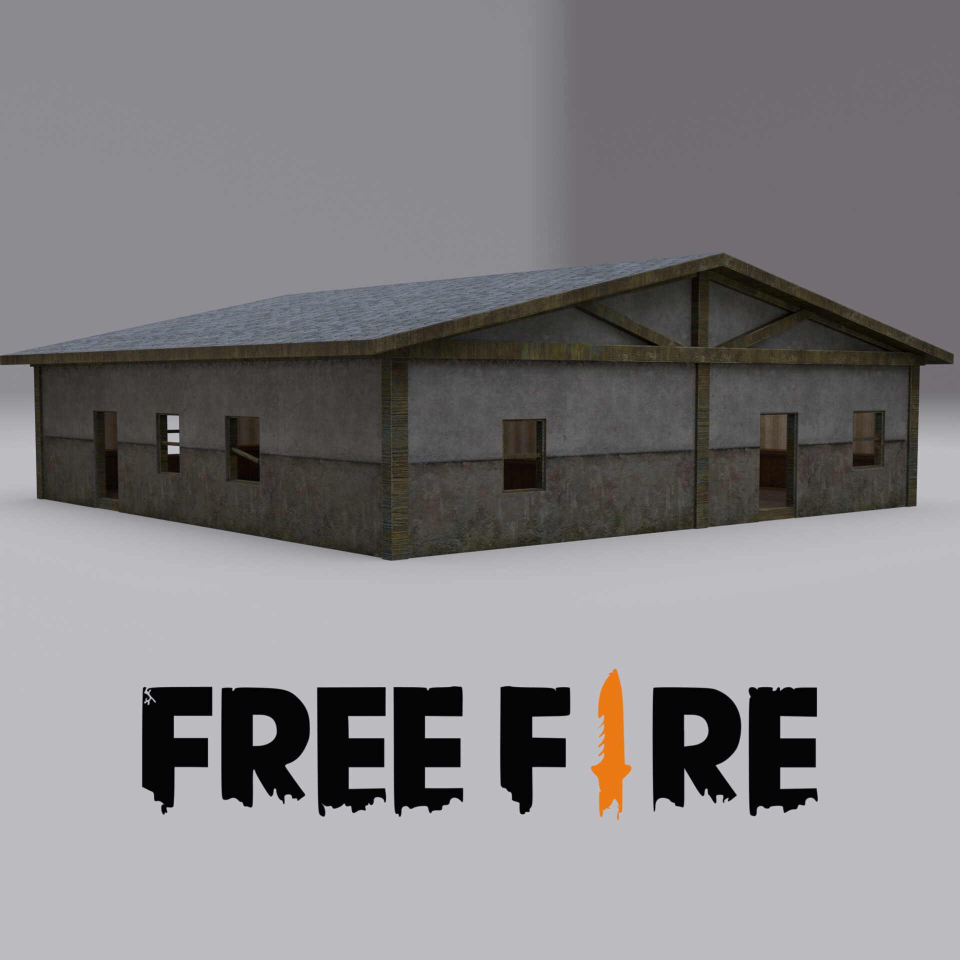 ArtStation - free fire house