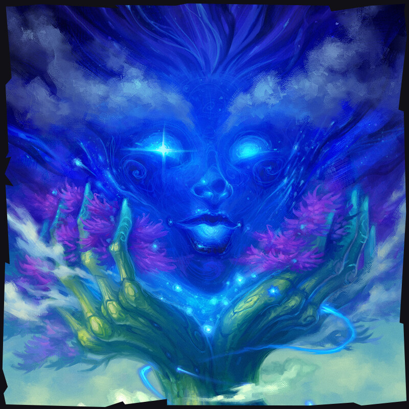 ArtStation - Aessina | Hearthstone Signature minion Card