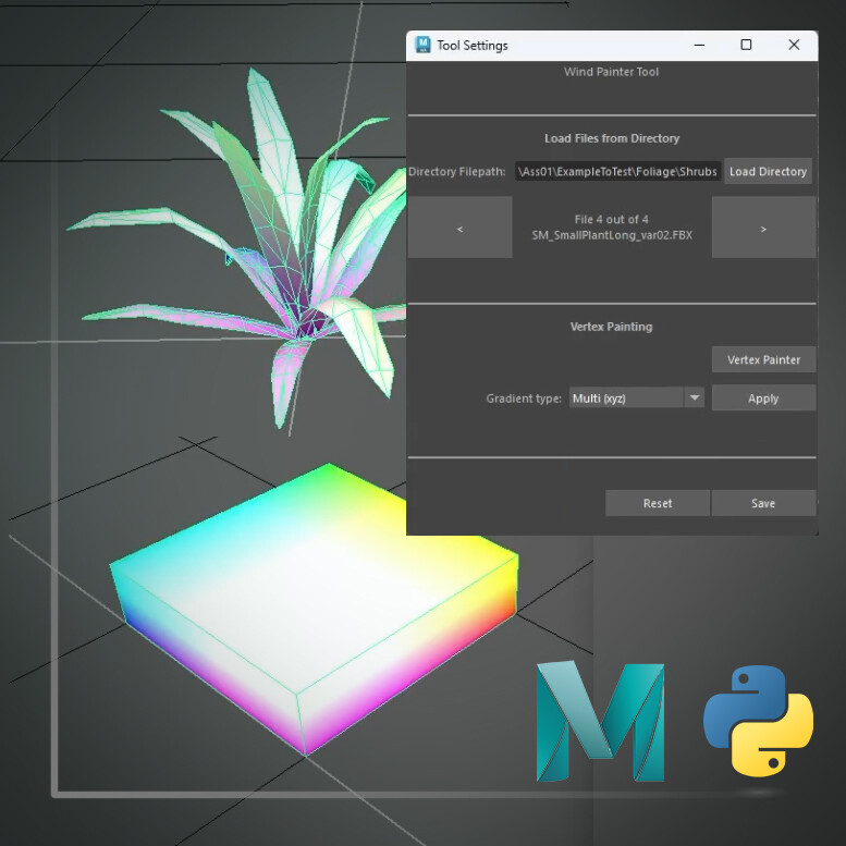 ArtStation - Windpainter Tool | Python | Maya