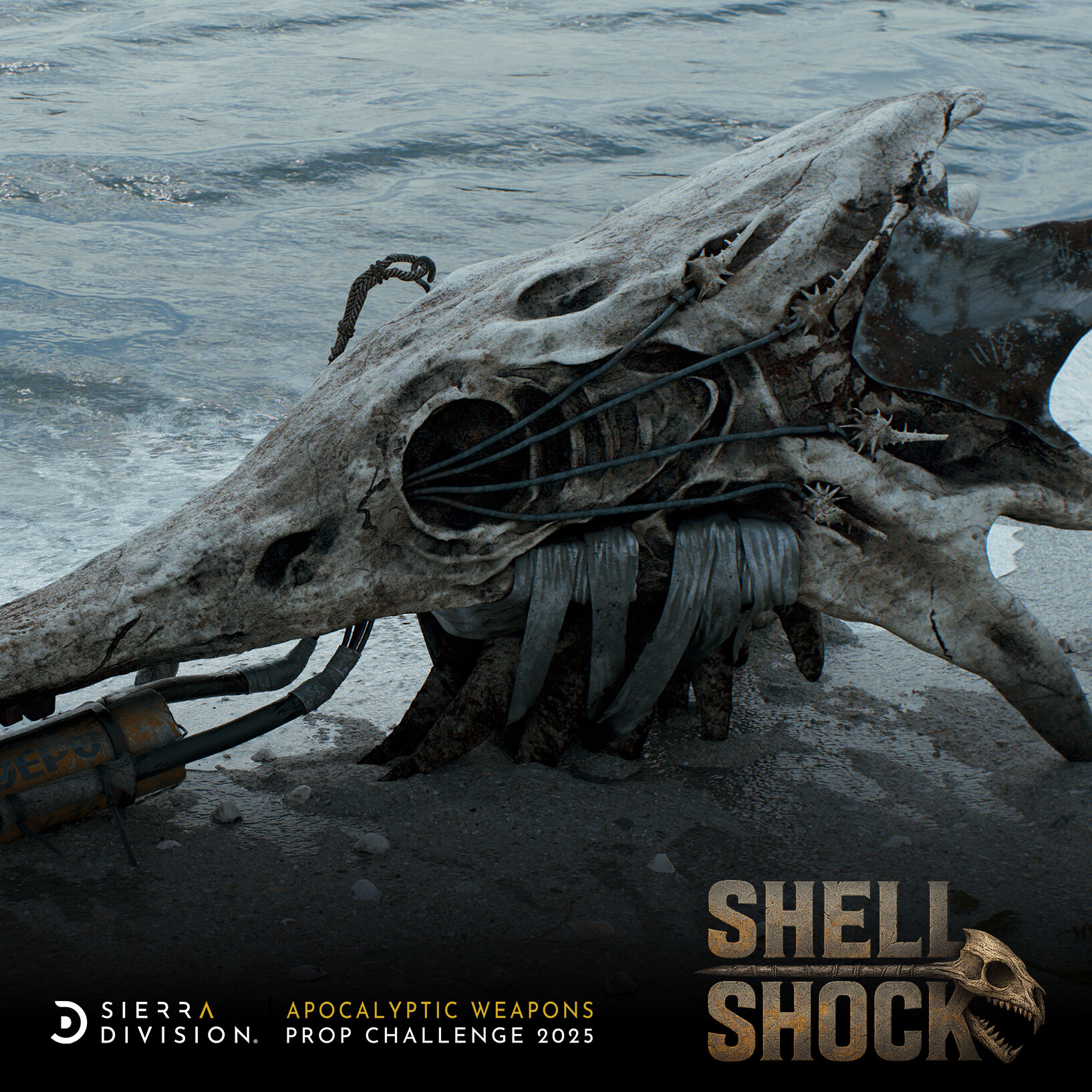 ArtStation - ShellShock - Apocalyptic Weapon Design