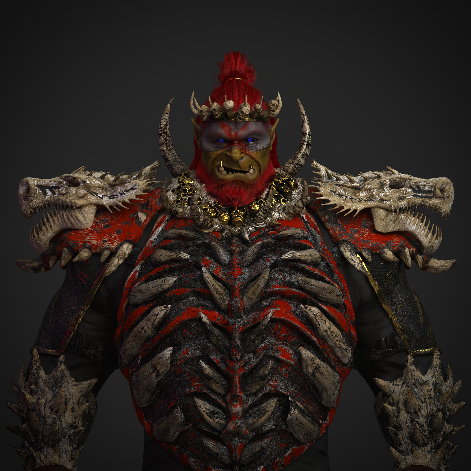 ArtStation - Me - Legend Orcs, 3d Characters