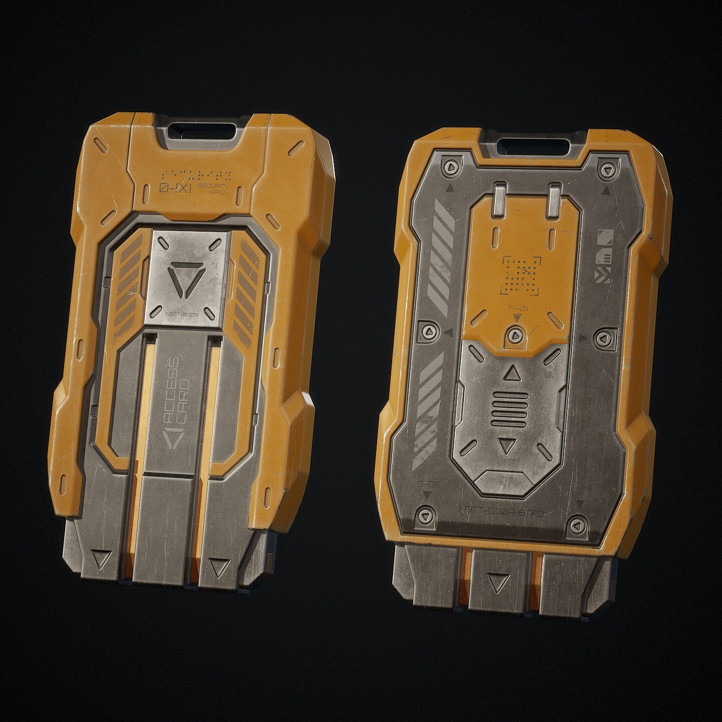 ArtStation - Sci-Fi Keycard