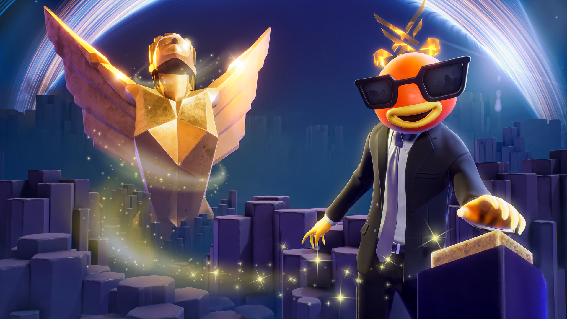 ArtStation - The Game Awards - Voting Map Key Art