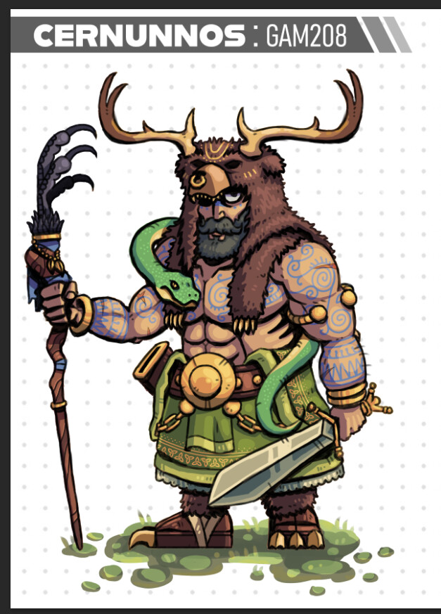 ArtStation - Cernunnos: GAM 208 - Elliot Moore
