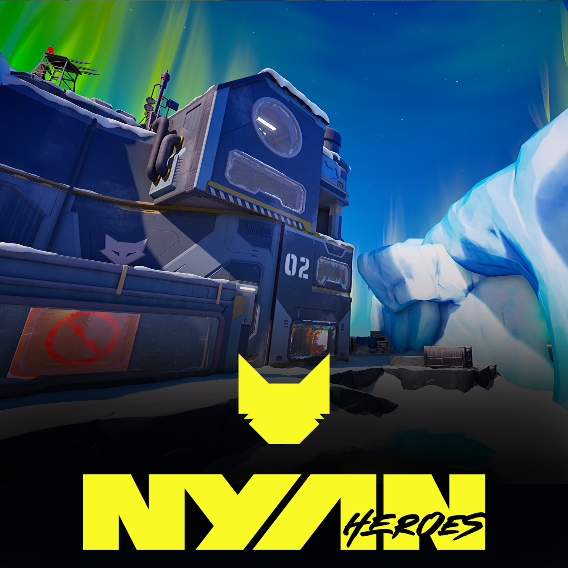 ArtStation - Nyan Heroes - Erebus Map - Defender Base Area