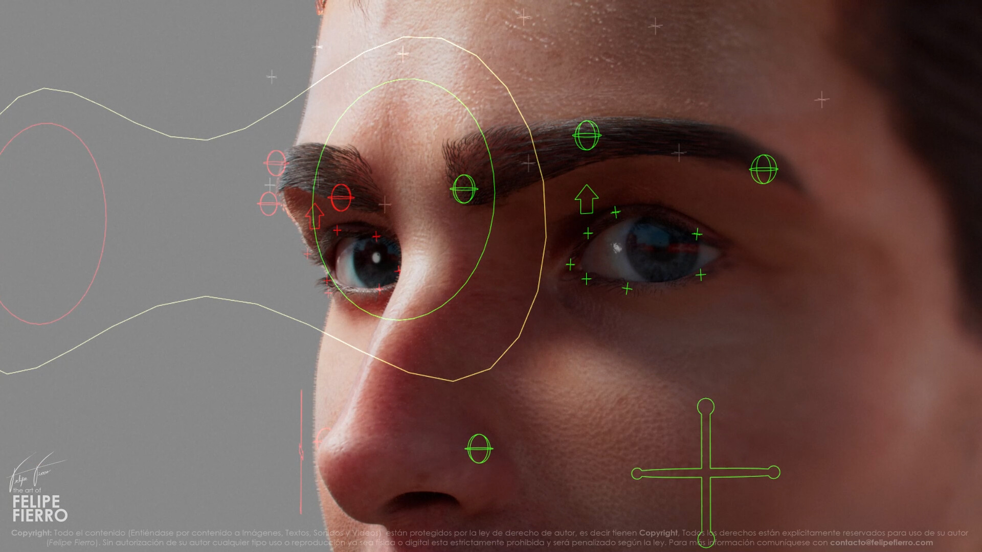 ArtStation - Human Eyes Rig