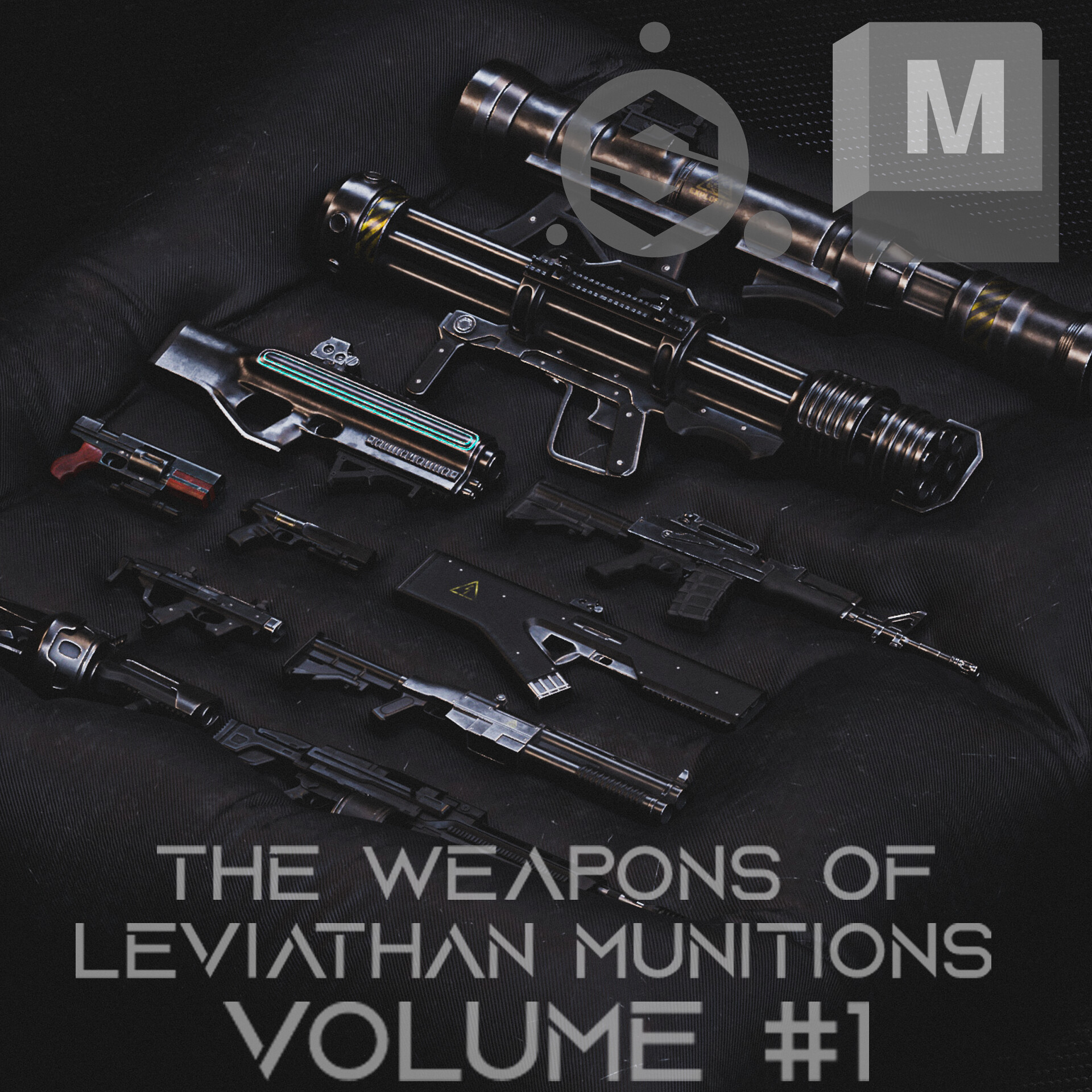 ArtStation - THE WEAPONS OF LEVIATHAN MUNITIONS: VOLUME 1