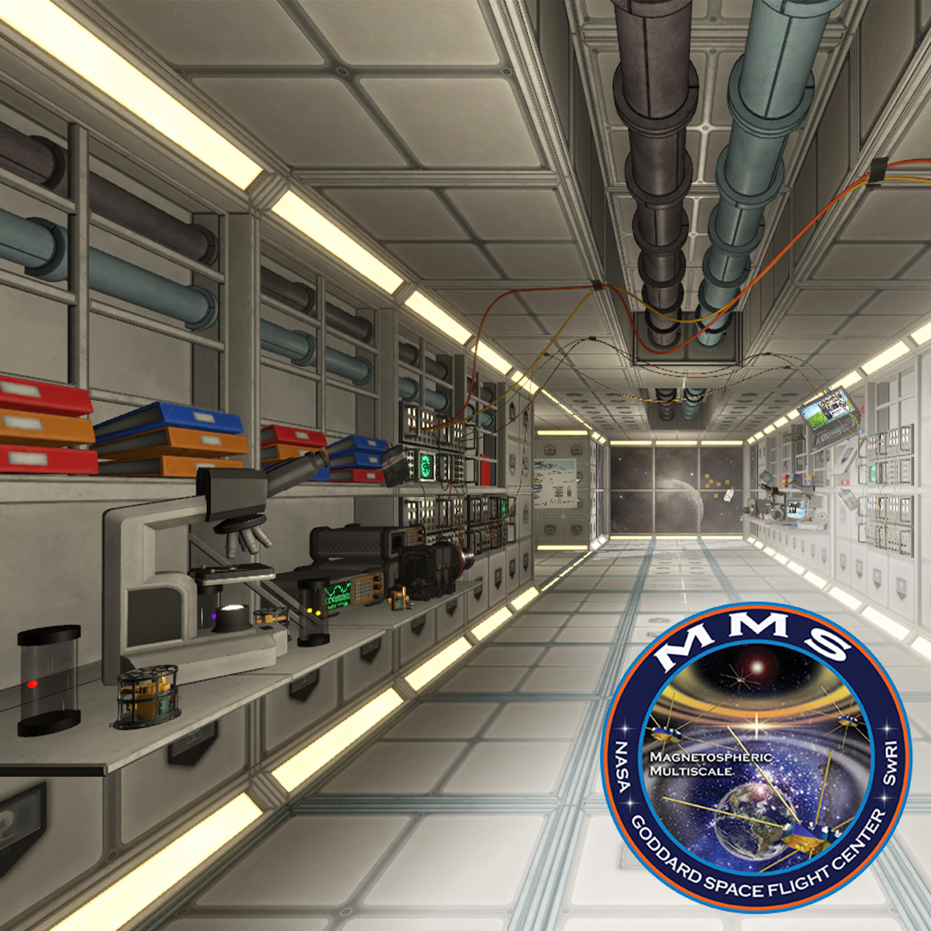 ArtStation - NASA MMS VR - Art & Level Design