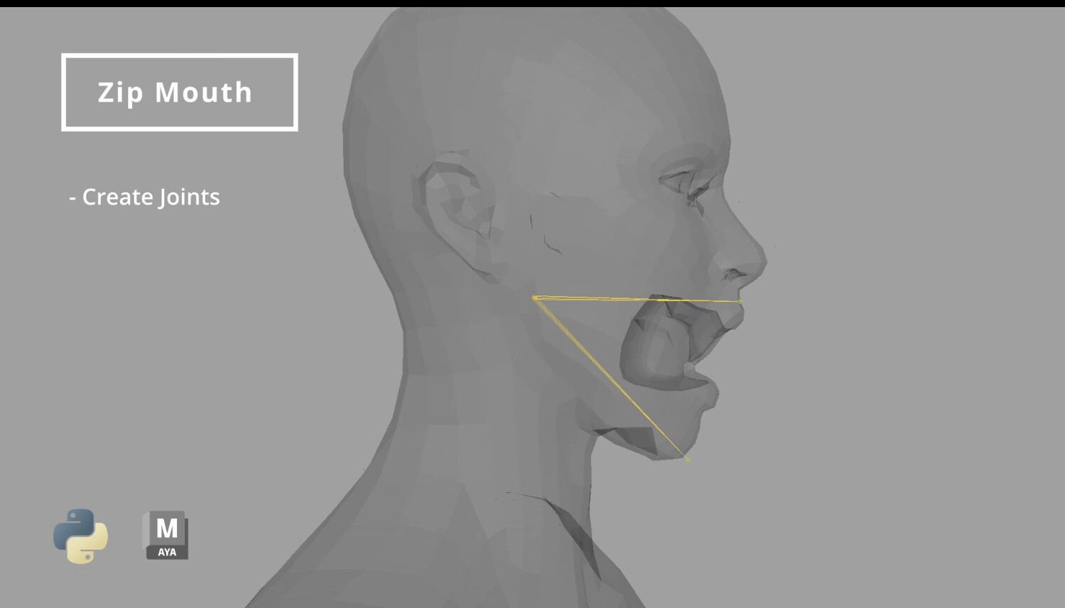 ArtStation - Zip Mouth - Python Scripting - 2025