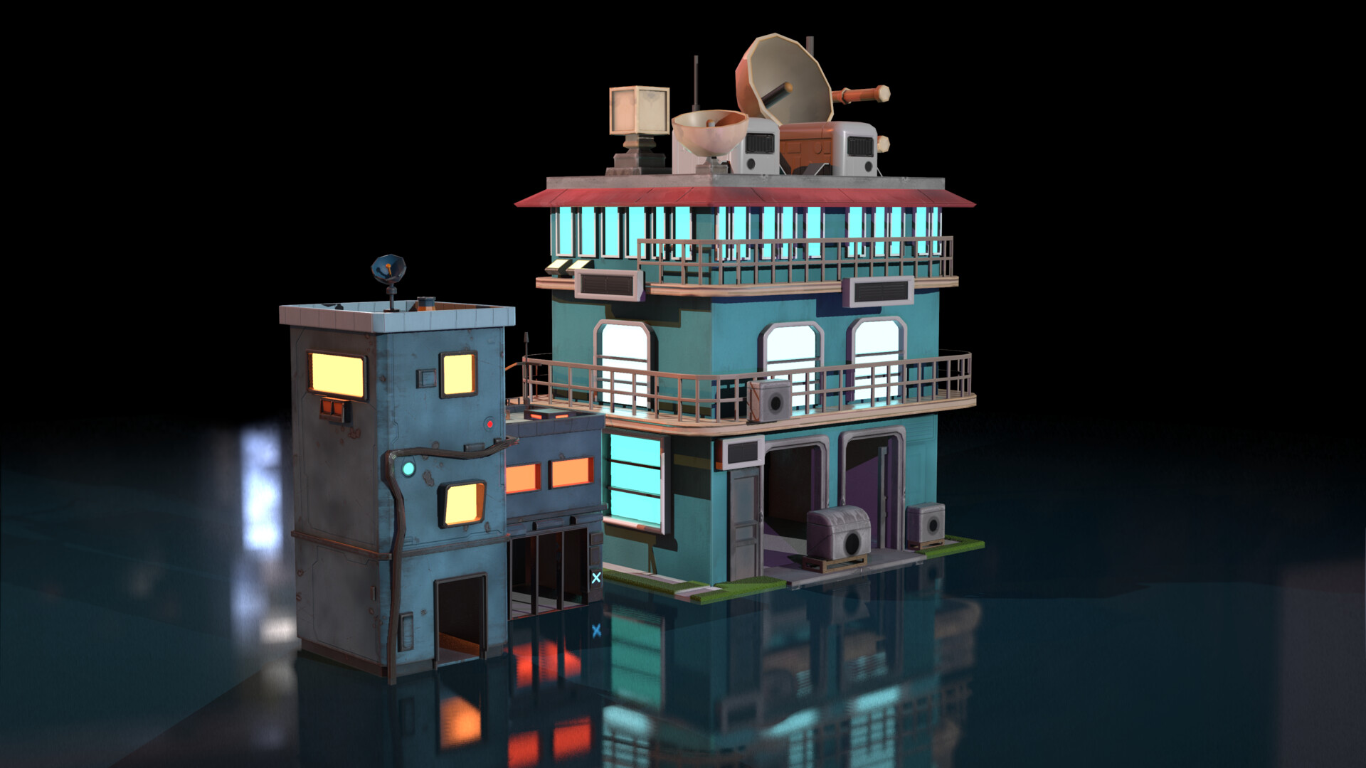 Andrew Belov - Sci-fi stylized environment