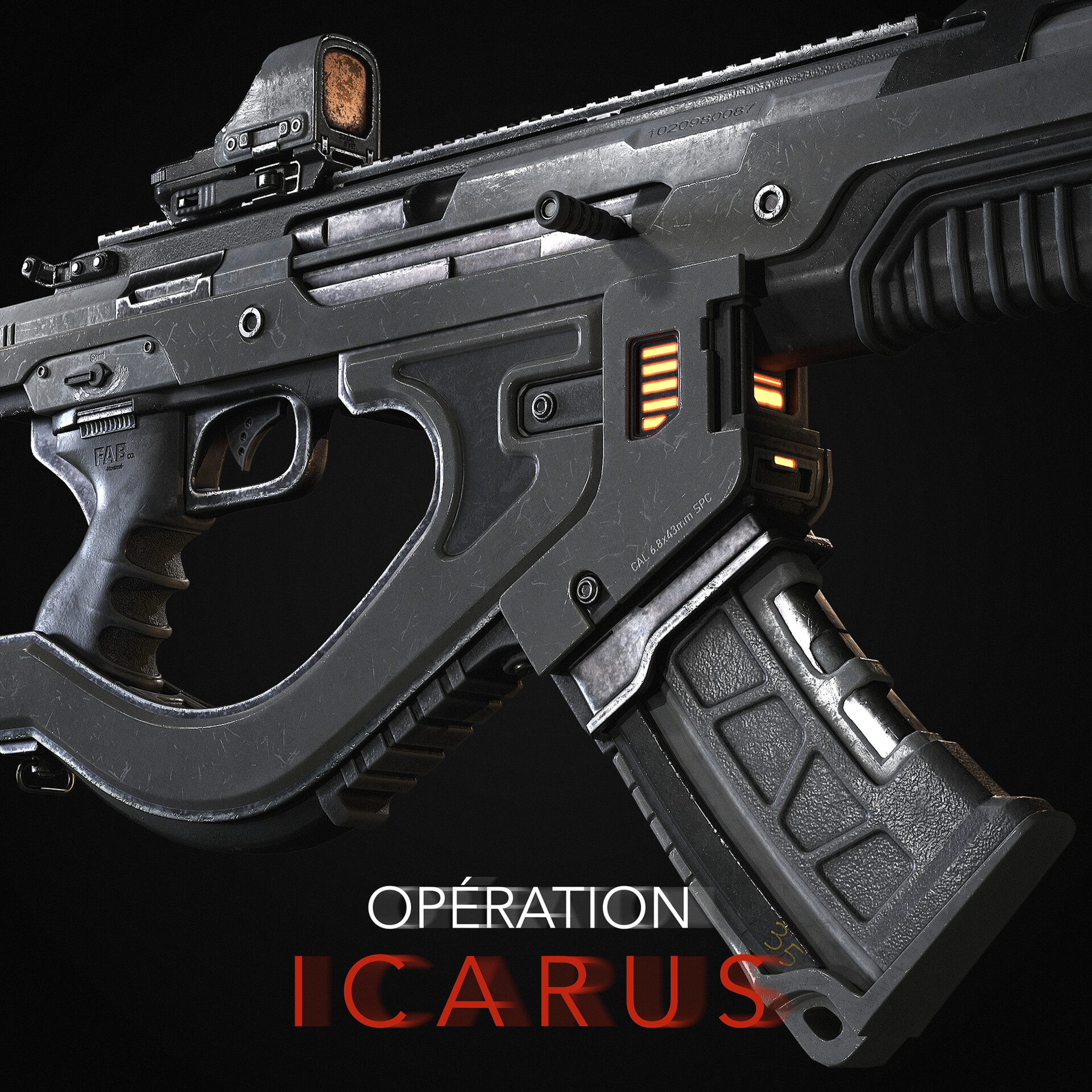 ArtStation - Main weapon - Operation Icarus