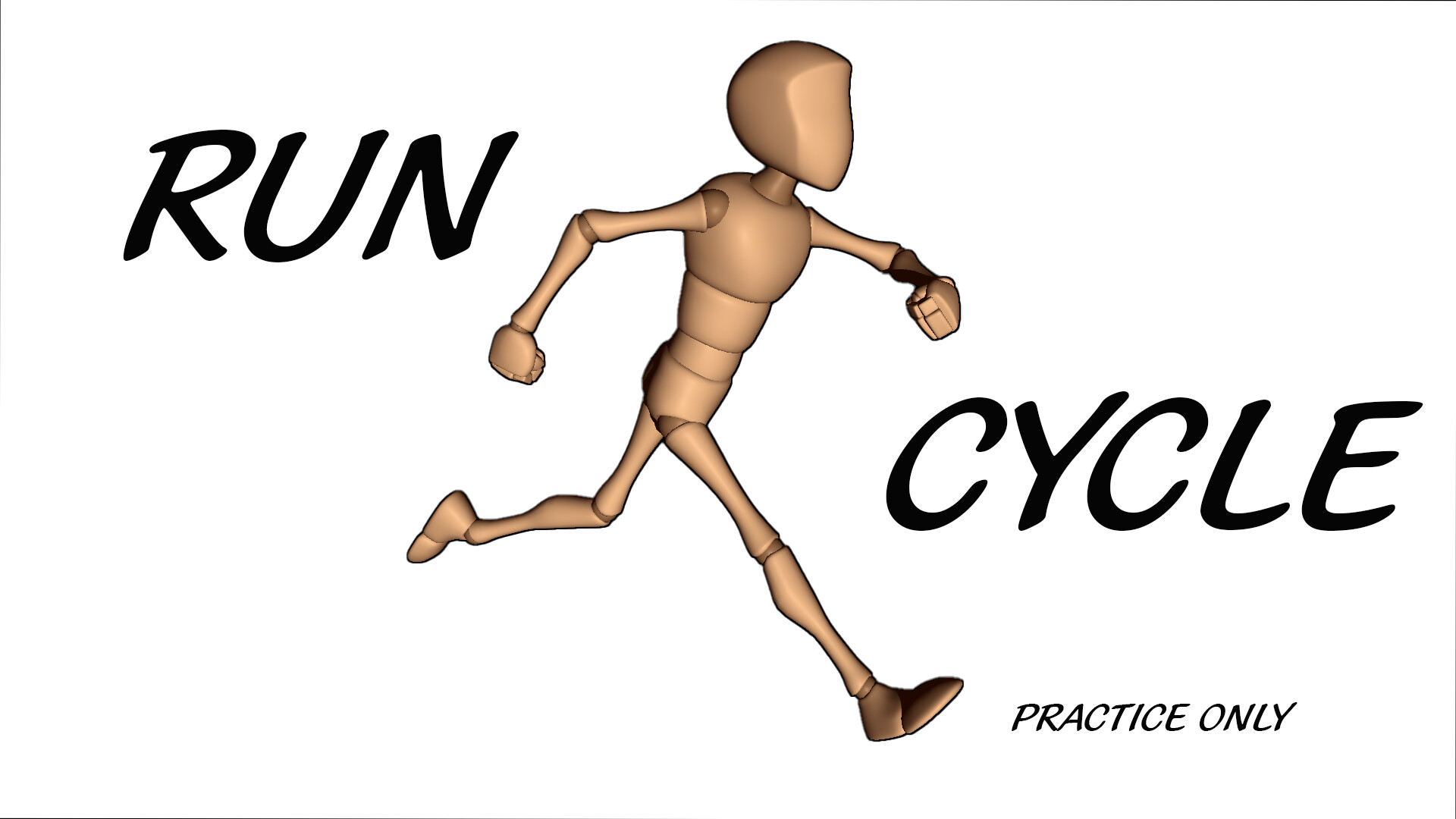 ArtStation - Basic Body Mechanics Practices - Run Cycle