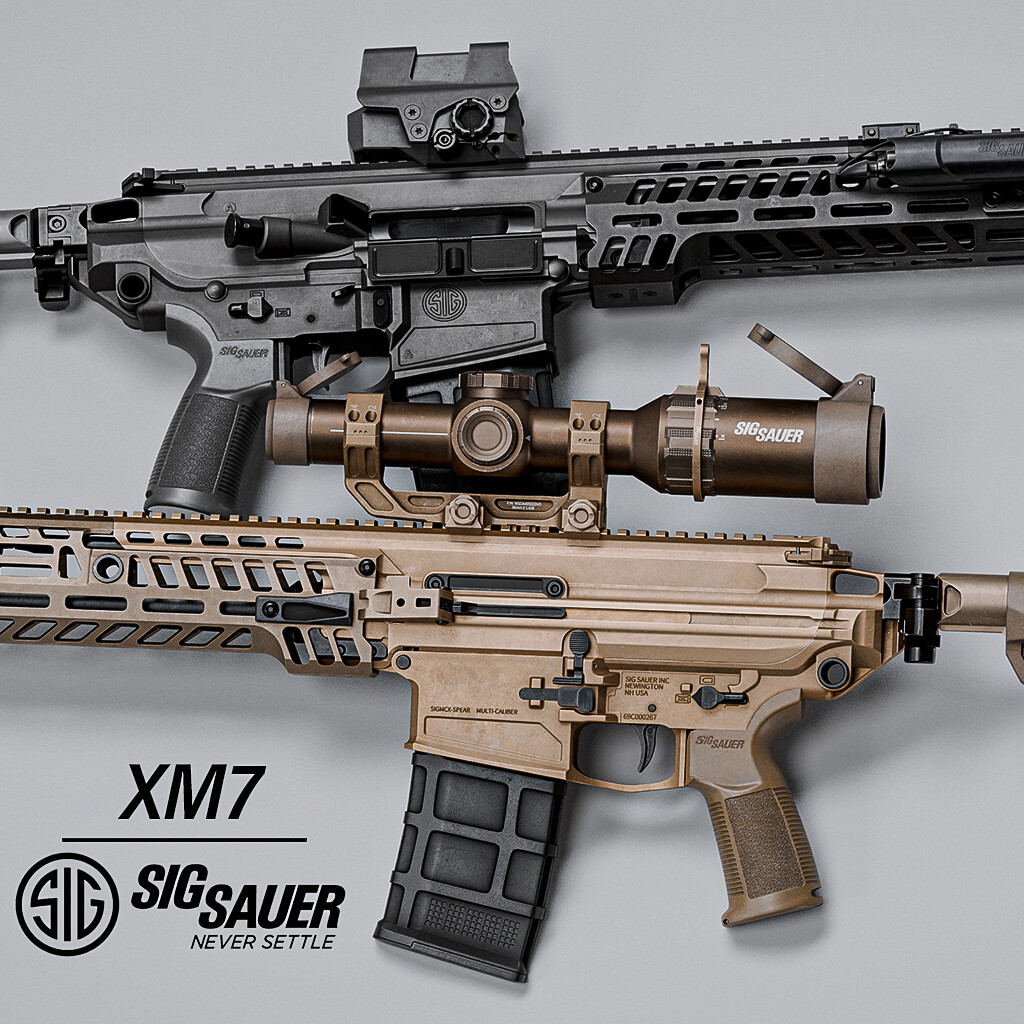 ArtStation - Sig Sauer MCX Spear XM7
