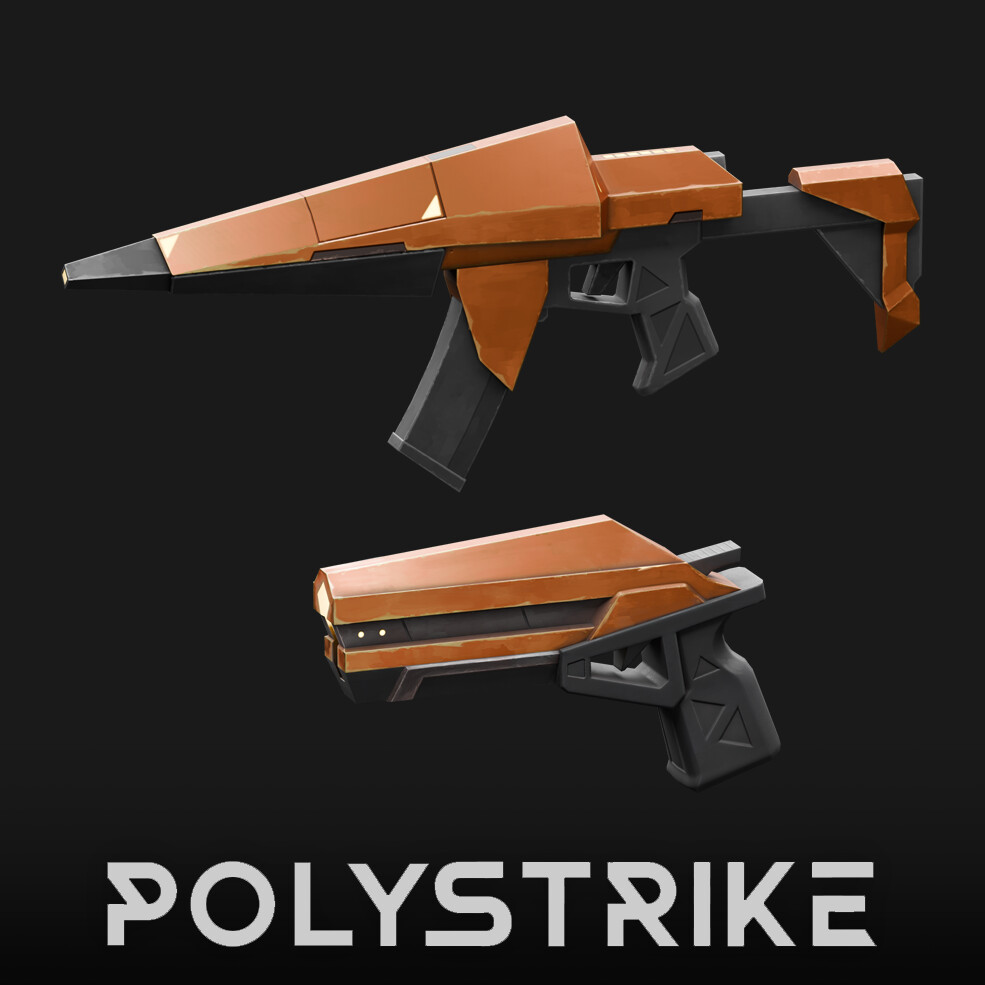 ArtStation - POLYSTRIKE - VANGUARD WEAPONS SET