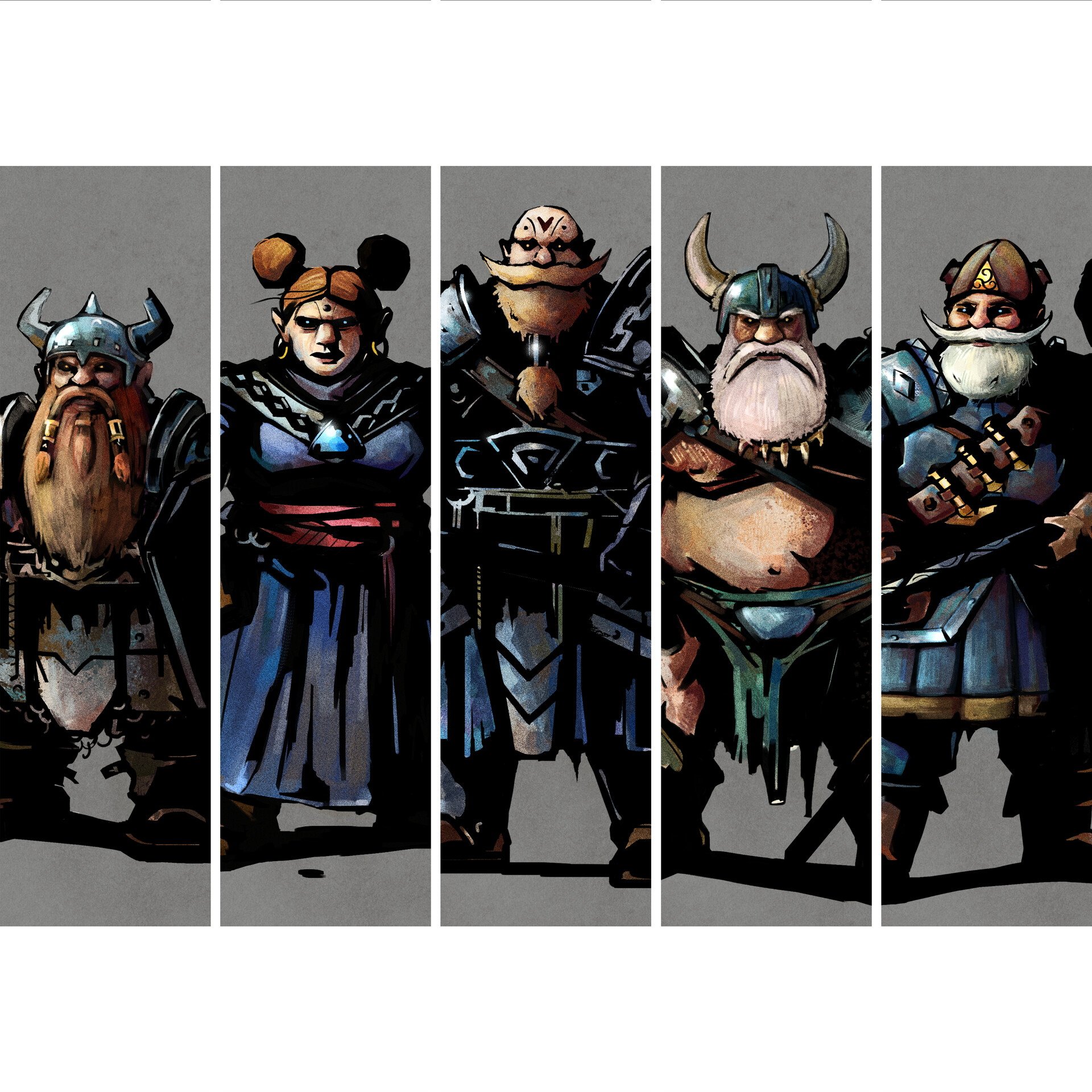 ArtStation - Dwarves and Gnomes