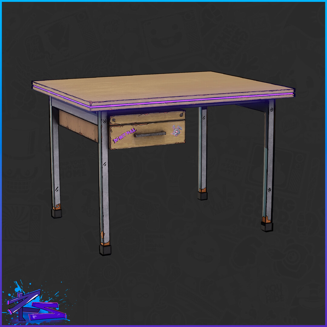 ArtStation - Neon Table