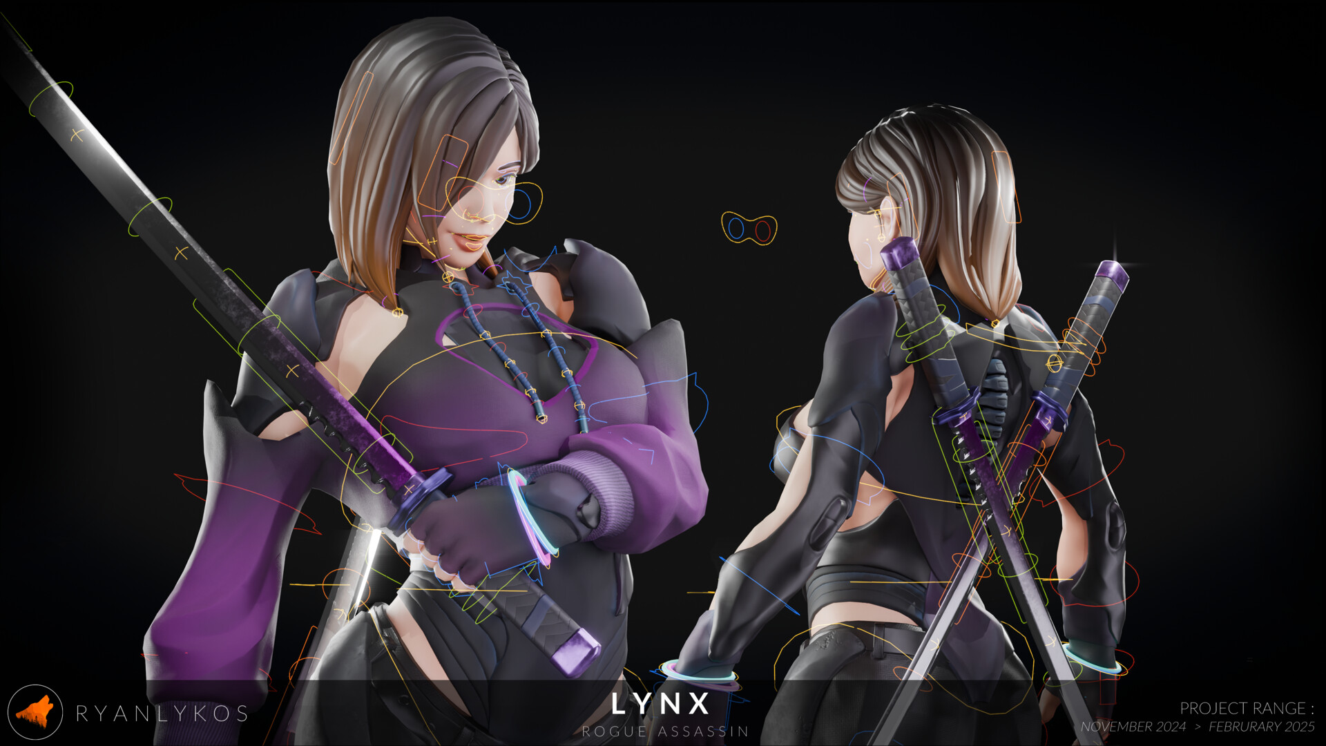 ArtStation - LYNX - Personal OC and Character Rig