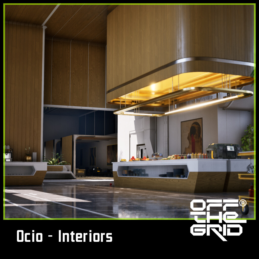 ArtStation - Off the Grid - Ocio - Interiors