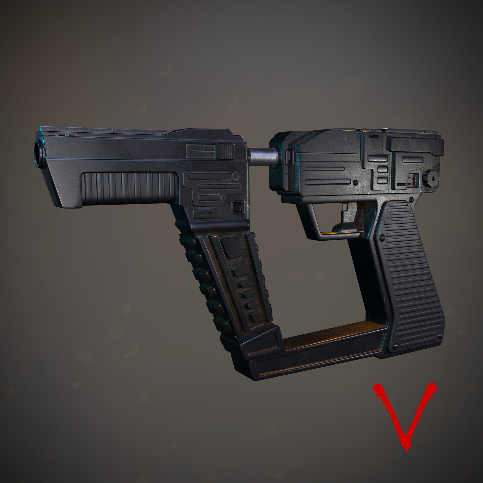 Simon Murray - V-Inspired Sci-Fi Props (Personal Project)