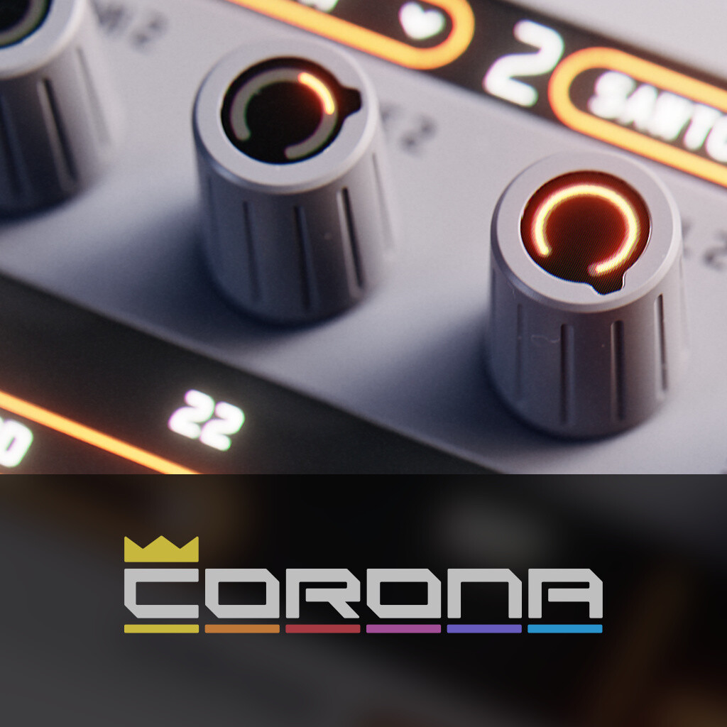 ArtStation - Corona | GUI