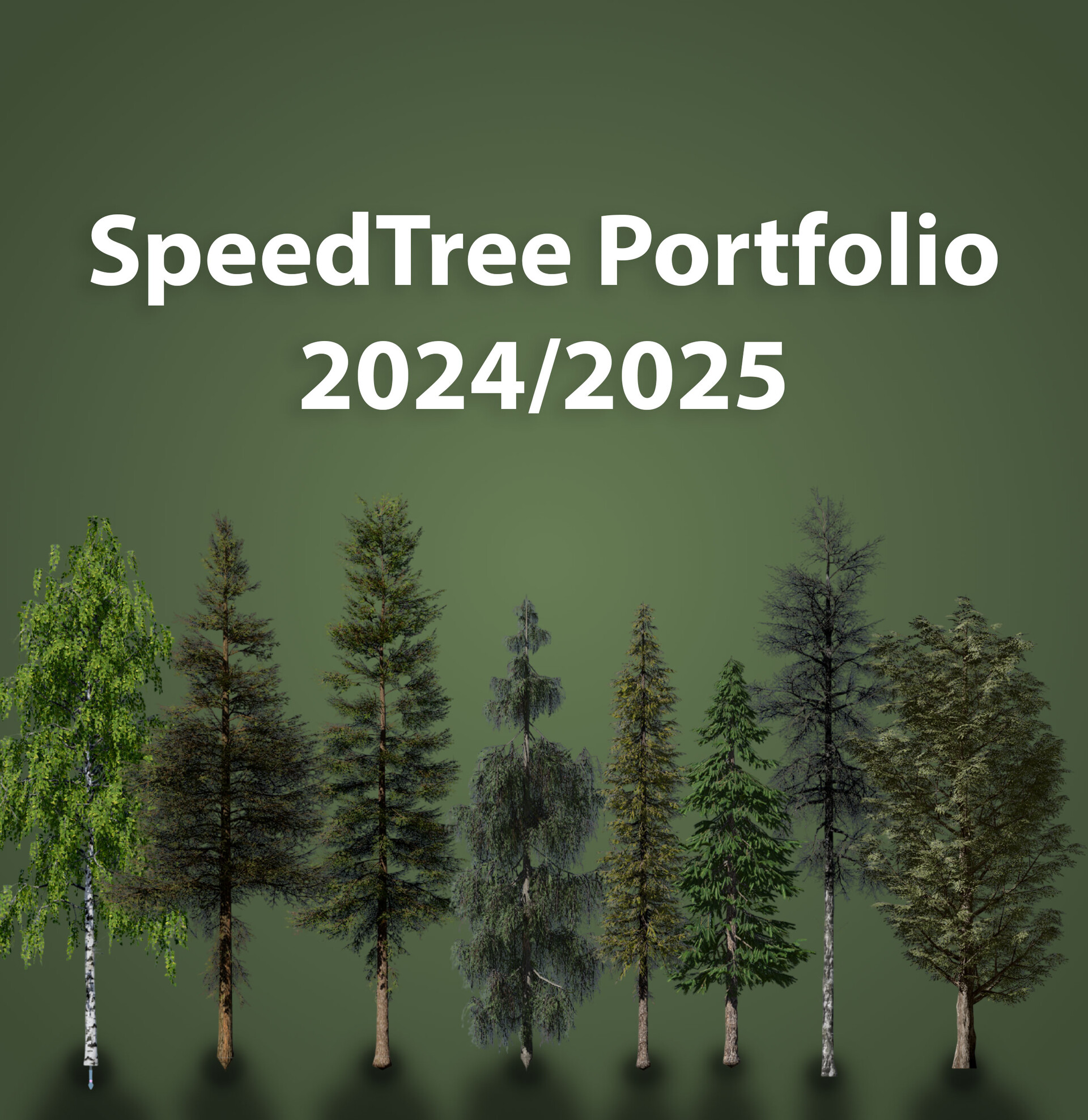 ArtStation - SpeedTree 2024/2025 Portfolio