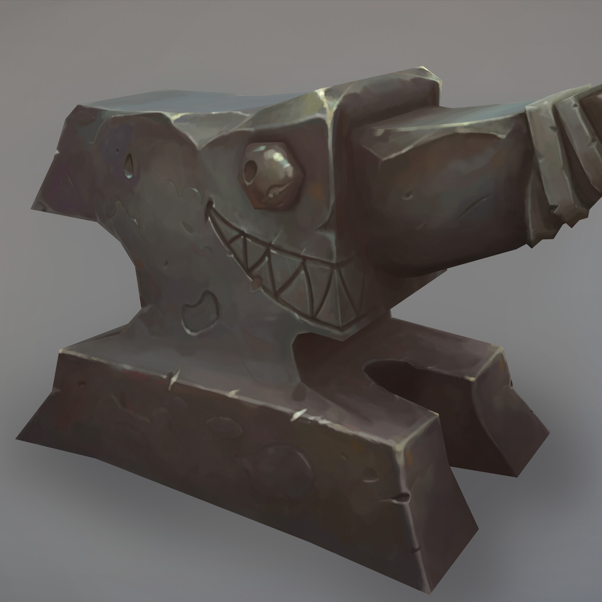 ArtStation - Alvin the Anvil Battle Pet FanArt