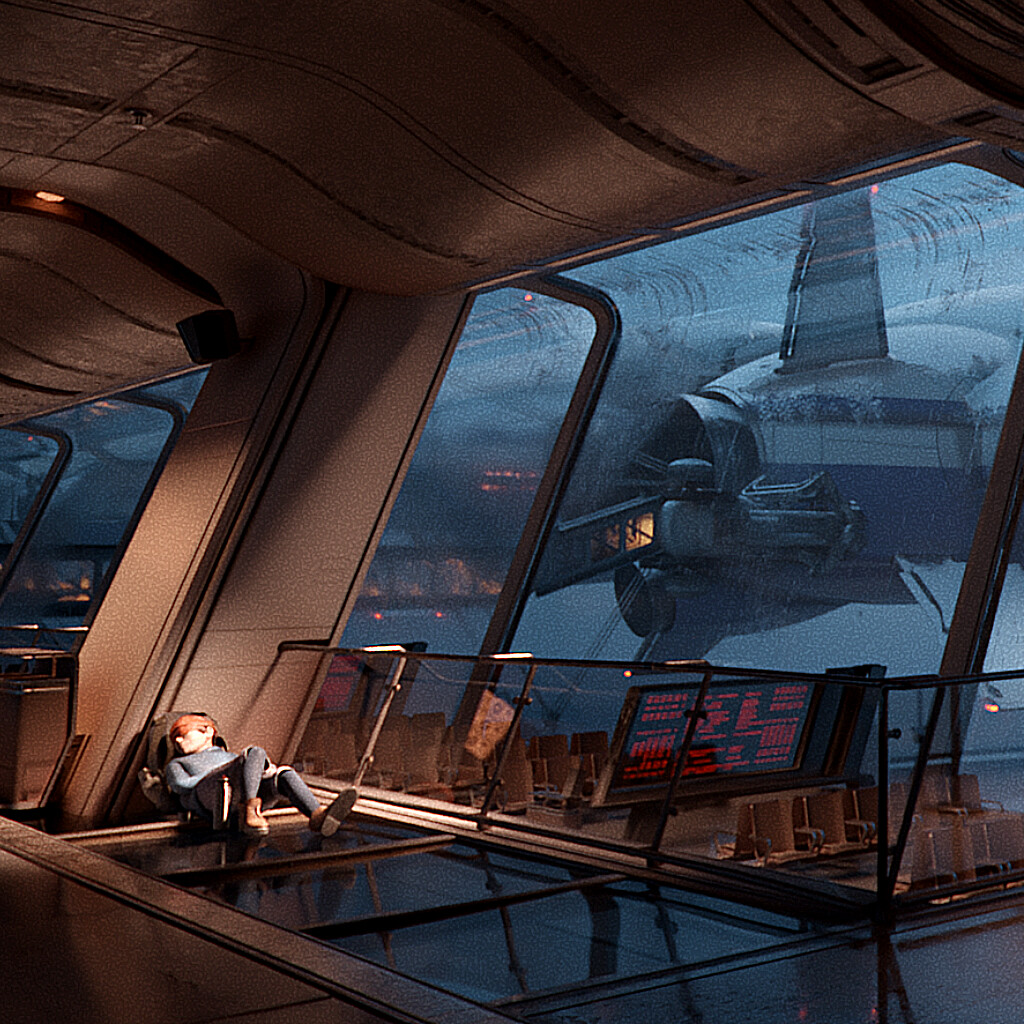 ArtStation - Not going home today