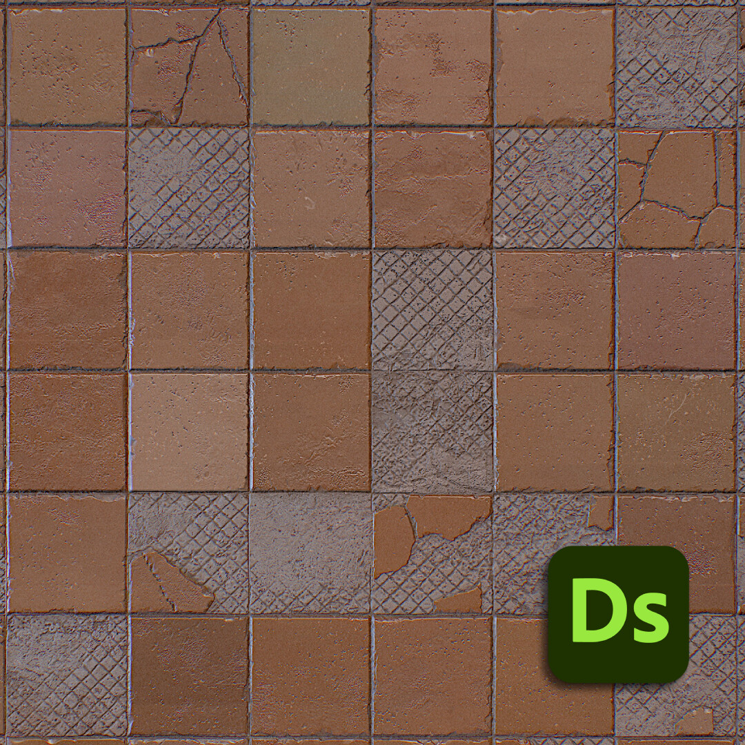 ArtStation - Ceramic tiles