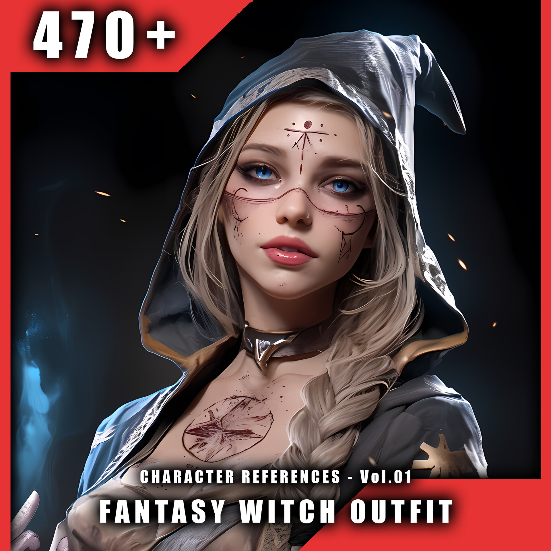 ArtStation - 470+ Fantasy Witch Outfit - Character References Vol.02