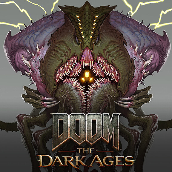 ArtStation - DOOM: The Dark Ages - Giant Cosmic Cacodemon