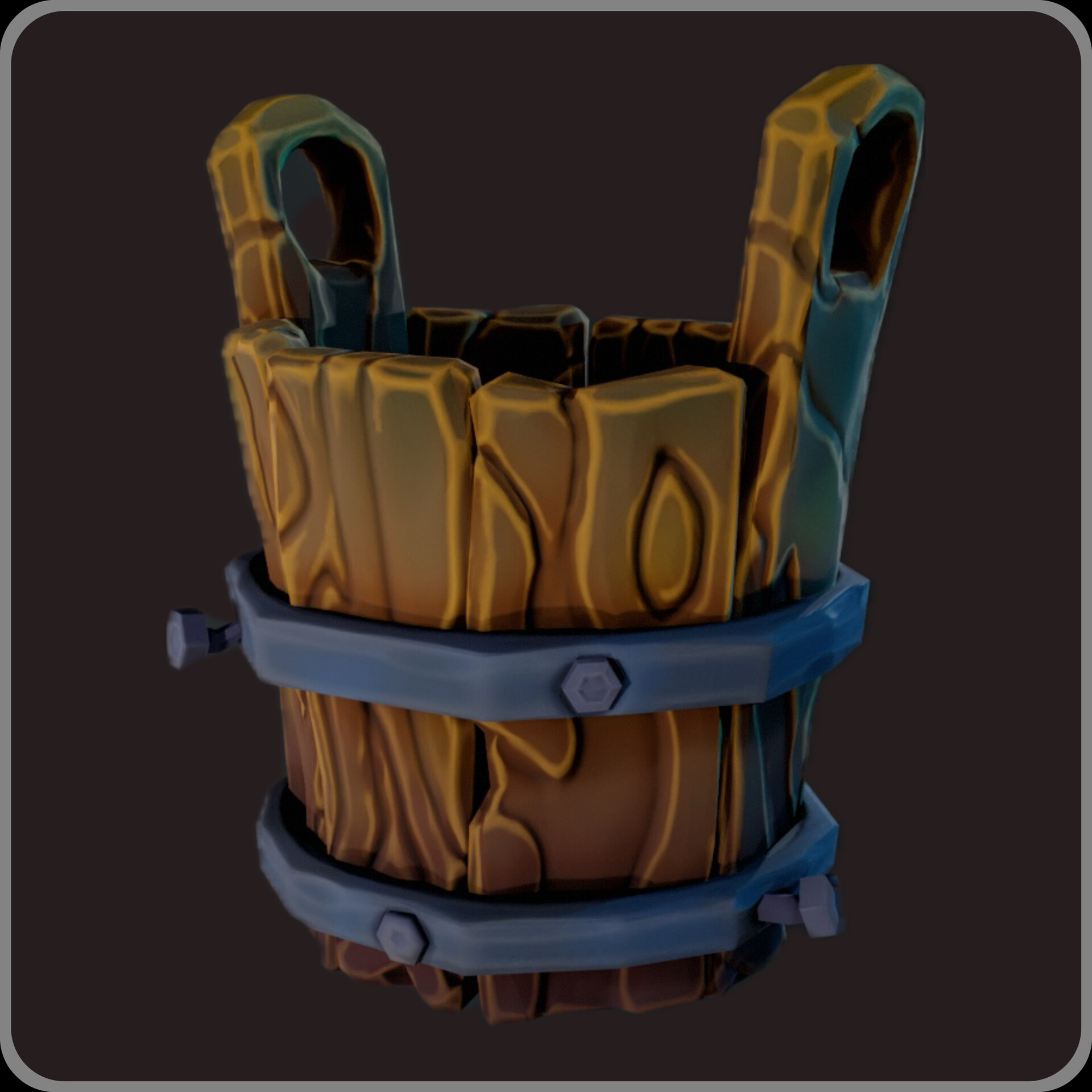 ArtStation - Stylized fantasy bucket