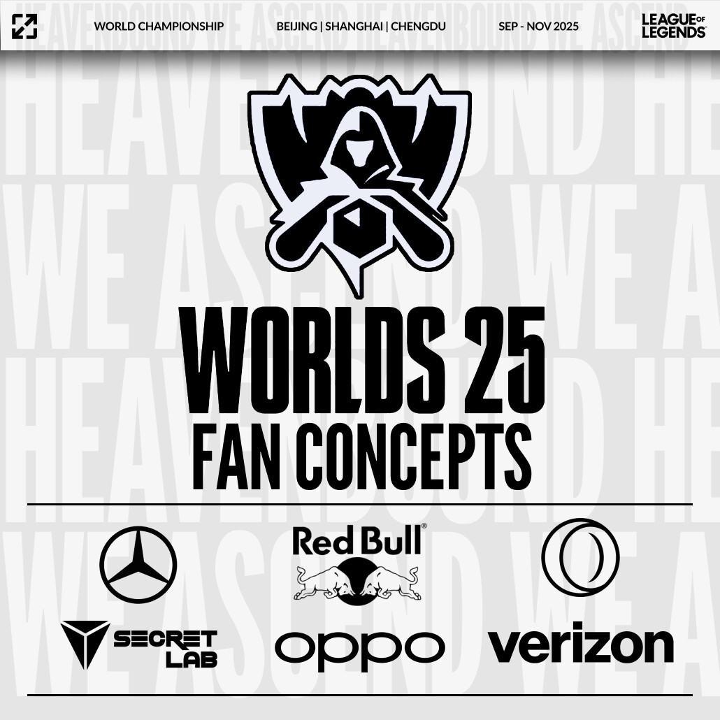 ArtStation - League of Legends: Worlds 2025 Advertising Concepts