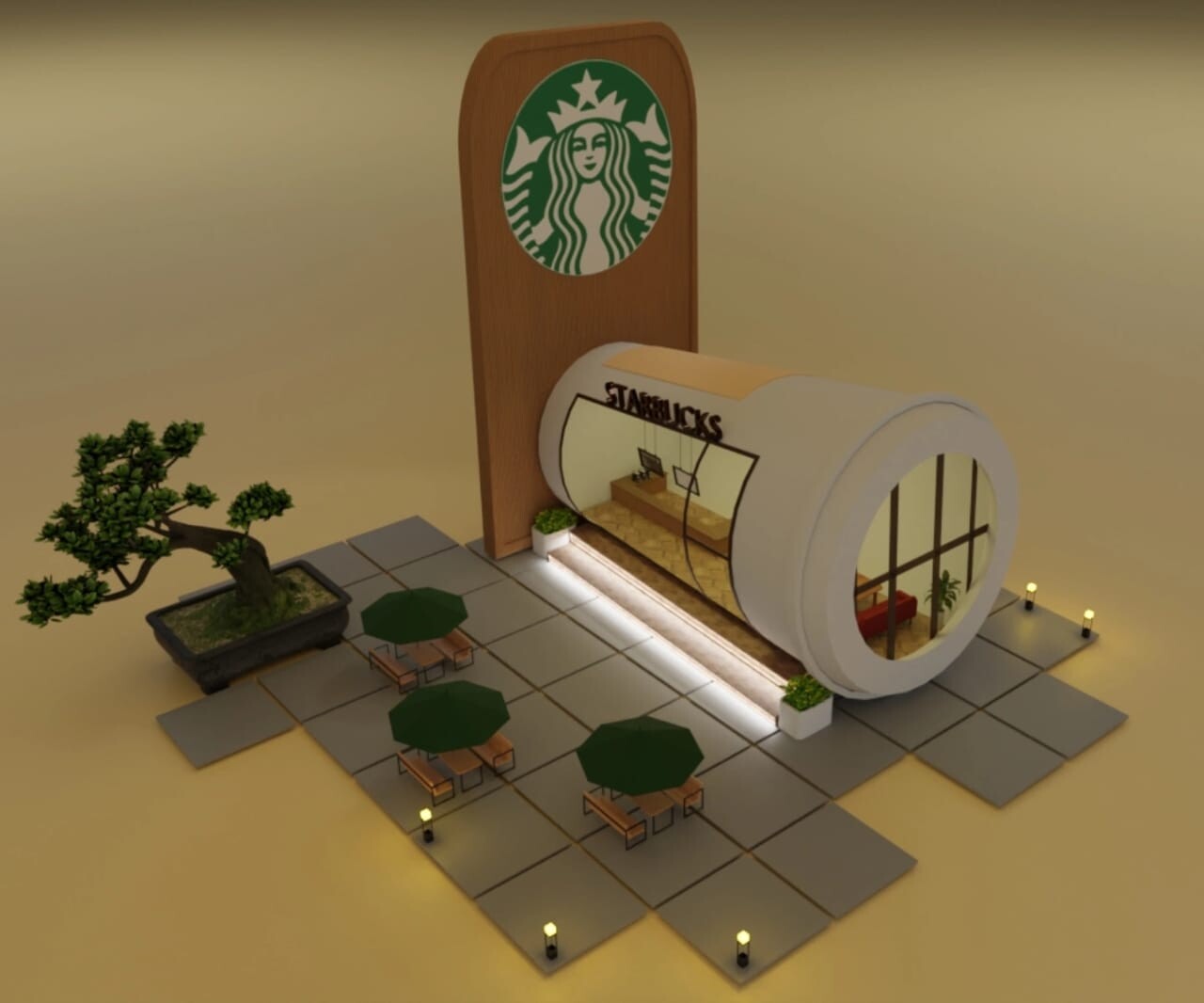 ArtStation - Miniature Buildings