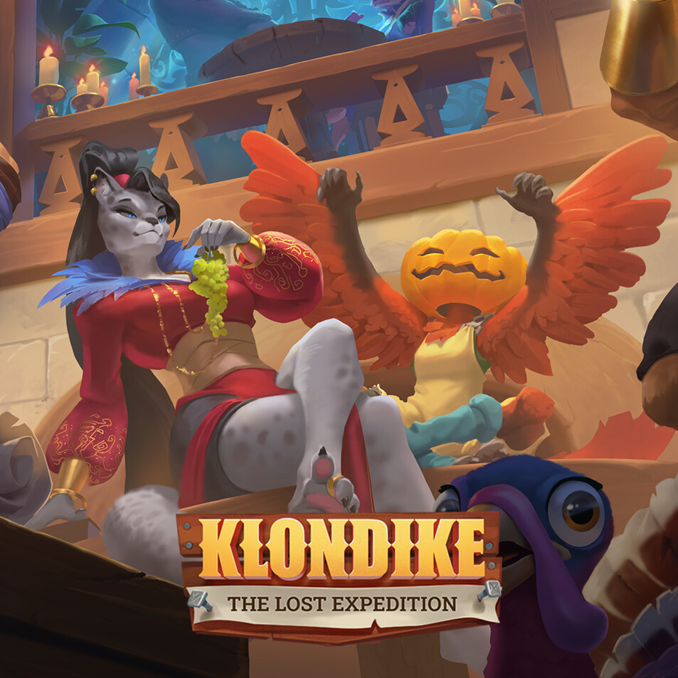 ArtStation - Halloween Preloader 2024 (Klondike: The Lost Expedition)