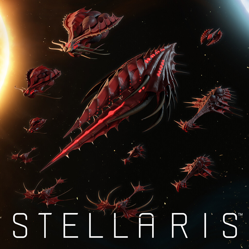 ArtStation - Stellaris Biogenesis Ships