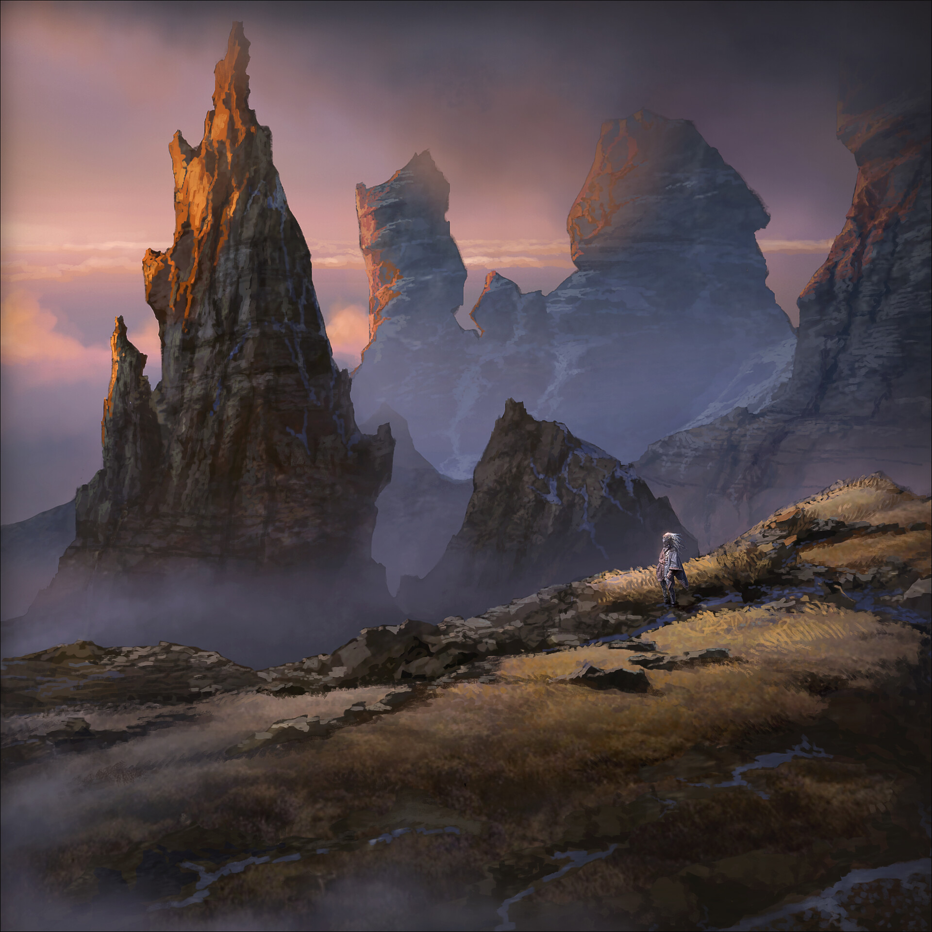 ArtStation - Peak Hiking