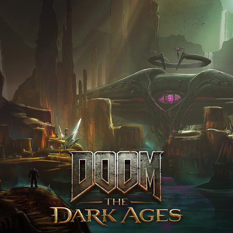 ArtStation - DOOM: The Dark Ages -Ancestral Forge Lookdev 1