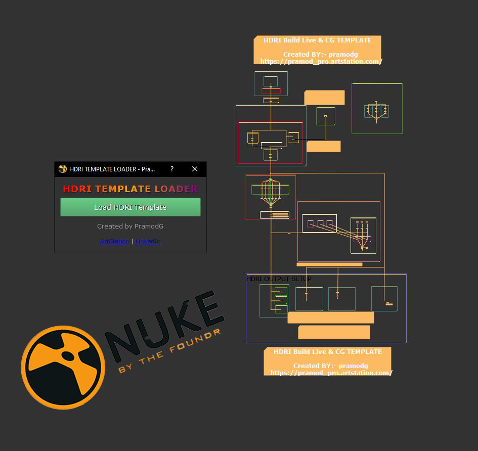 ArtStation - HDRI Template Loader Tool