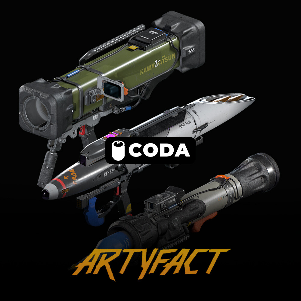 ArtStation - Concepts of rocket launchers