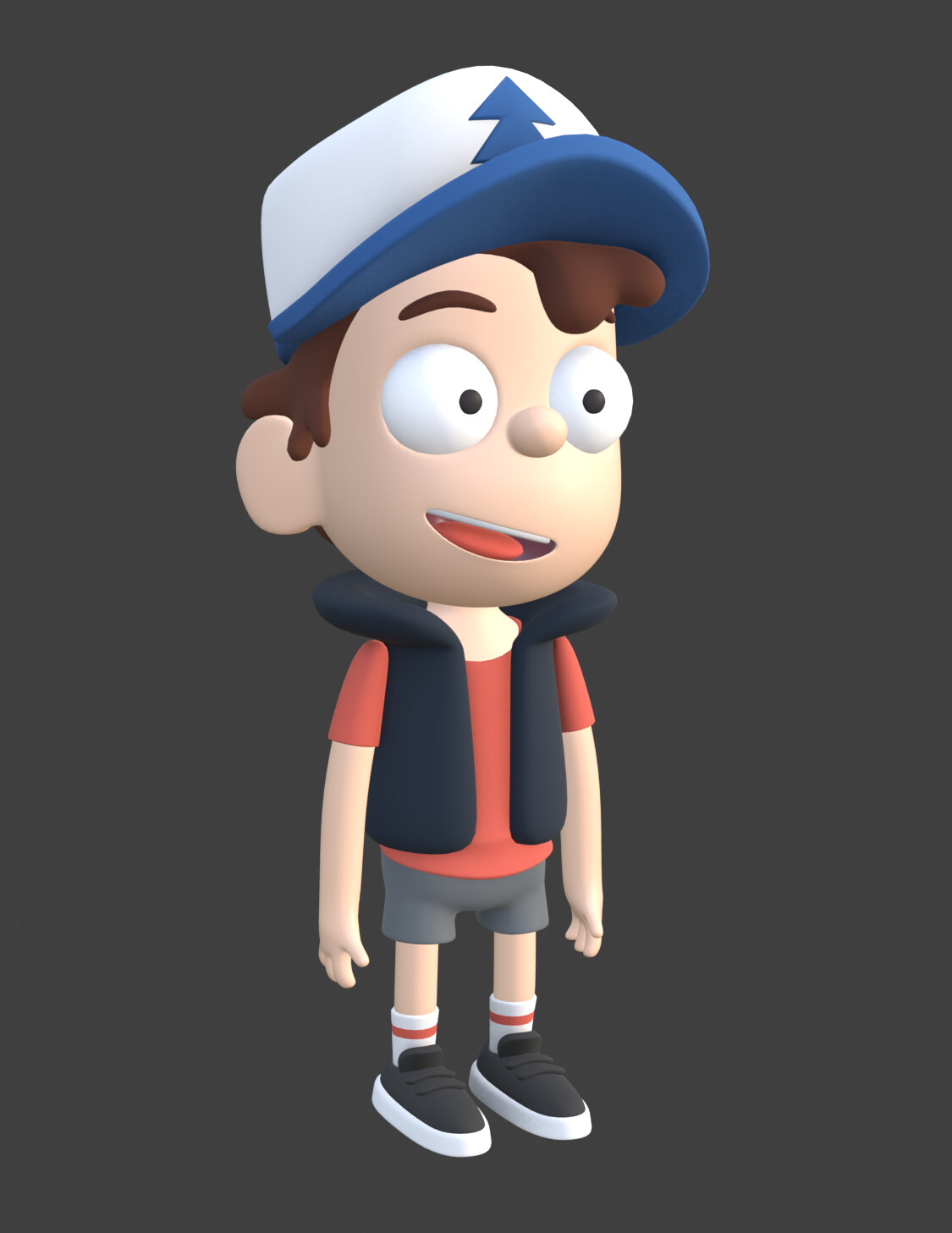 ArtStation - Dipper DFF anim WIP